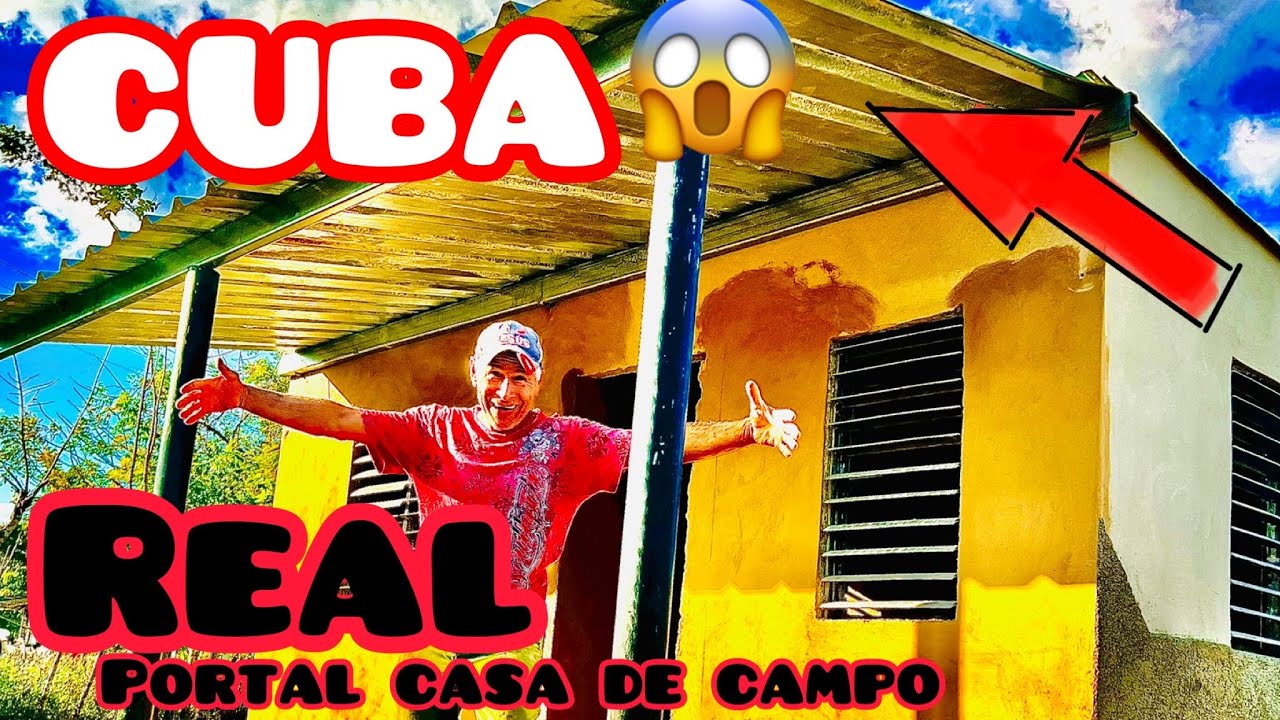 😱 Como se CONSTRUYE un PORTAL en CUBA a casa de CAMPO #cuba #cubahoy ...