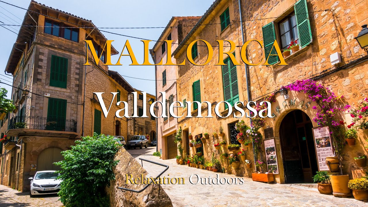 Valldemossa Mallorca Spain | Absolute Must-Visit | Walking Tour 4K - FUGADA