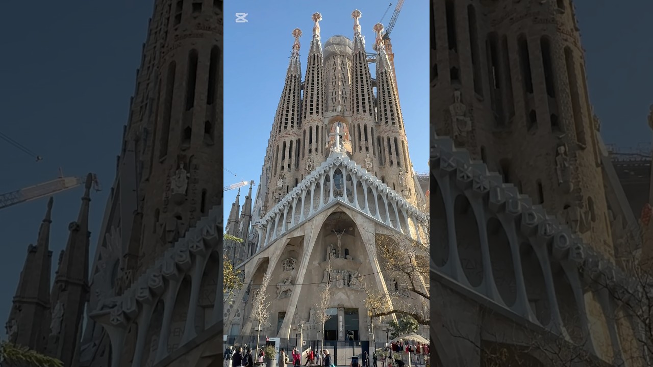 Sagrada Familia #Antoni Gaudi Masterpiece #Architectural wonder of ...