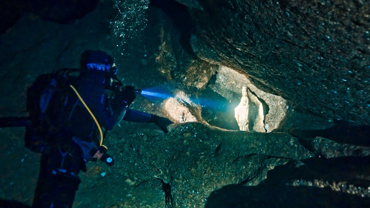 Diving to the Virgin Mary in Port de Soller with Octopus, Moray Eel and ...
