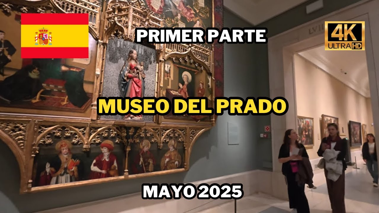 Museo del Prado Parte 1 | Madrid España 4K - FUGADA
