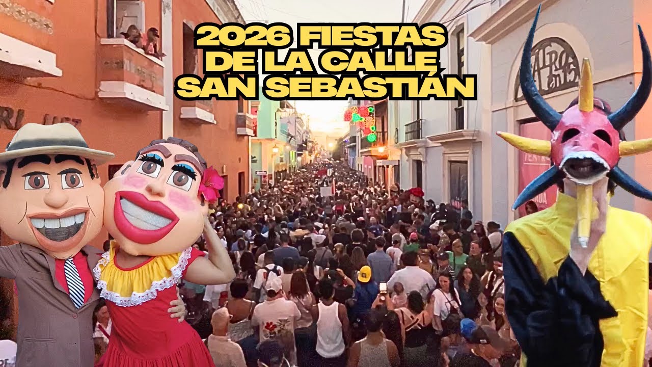 SanSe 2026 Day 1 🇵🇷 | Fiestas de la Calle San Sebastián 🔥 #PuertoRico ...